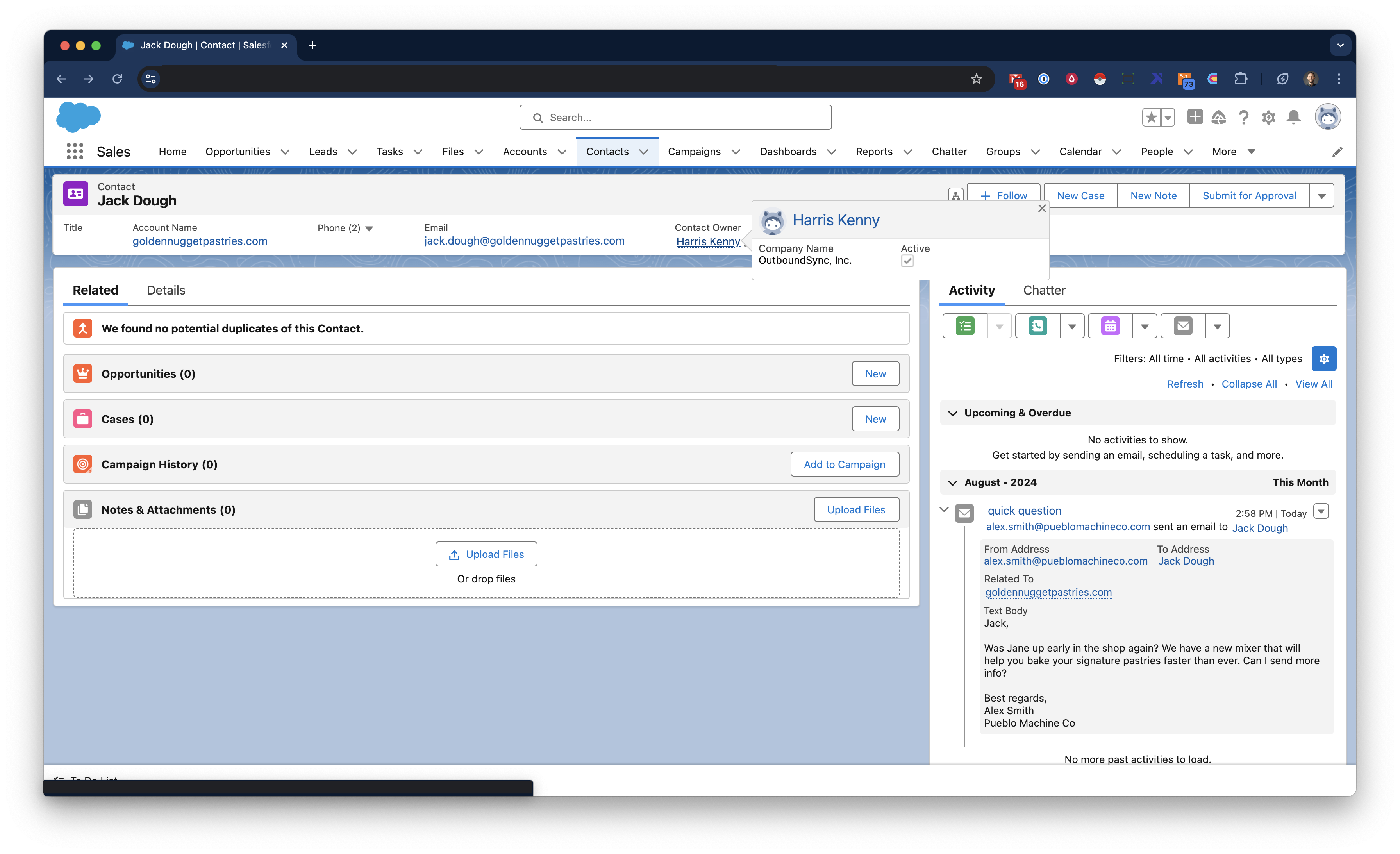 OutboundSync | Integrated outbound for HubSpot and Salesforce